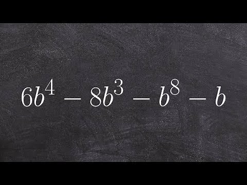 Classifying a polynomial