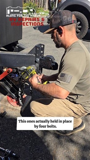 Travel Trailer Coupler Installation #rv #trailer#work #automobile #share #trending