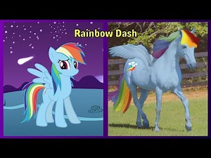 My Little Pony ALL Characters In REAL LIFE