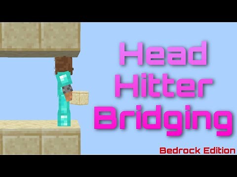 "Head Hitter Bridging" - The Fastest Minecraft Bridging Method