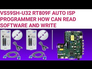 CV59SH-U32 RT809F AUTO ISP PROGRAMMER HOW CAN READ SOFTWARE