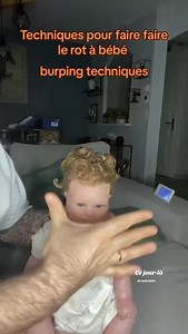 Burping technique ℹ️👉#bebe #papa #parentalité #grossesse #astuce #conseil | Julien Willm