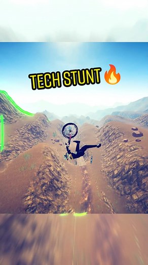 So satisfying! Clip by Papaya. #descenders #descendersgame #viral #foryou #fyp #mtb #tricks