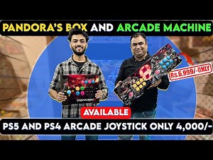 Cheapest Price Pandora Box Arcade Machine 2025 ₹10,000/- PS4|PS5 Arcade Joystick 4,000/-|Vlog216