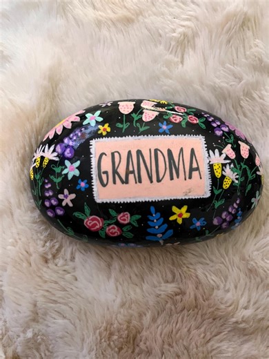Hand Painted Rocks & Stones, Mothers Day - Etsy