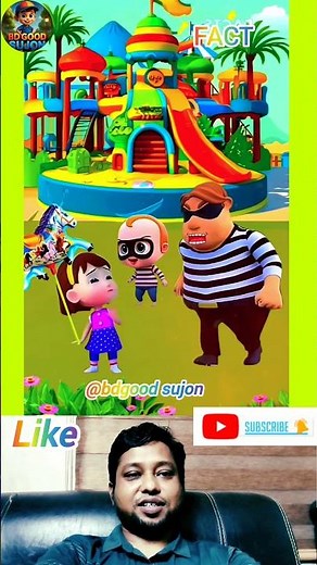 পুঁচকের বেলুন চোর কেড়ে নেবে | bangla chotoder new mojadar cartoon #shorts​