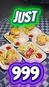 165K views · 1.4K reactions | affordable fast food deals just 999#tiktok #food #deals #offer #gulbargtown | Muhammad Hussain | Facebook