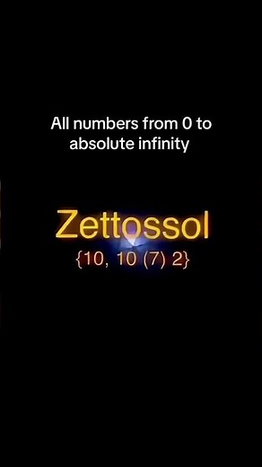 all numbers from 0 to absolute infinity #trending #numbers #infinity