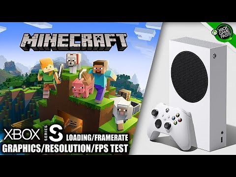 Minecraft - Xbox Series S Gameplay + FPS Test