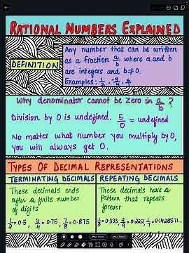 Rational Numbers Explained