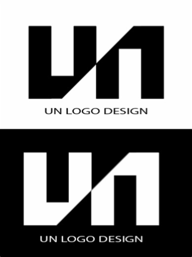 Create a Unique UN Letter Logo Design in Adobe Illustrator