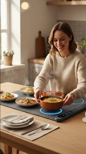 🍽️ LBOLHZO 500W Graphene Warming Mat for Food | 6-Temp Settings, 6-Hour Timer & Auto Shut-Off
