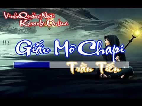 Karaoke - Giấc Mơ Chapi - Tone Nam (Trần Tiến) || Beat Chuẩn Full HD
