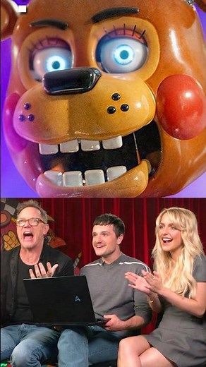 FNAF 2 Cast watched my video 🤯 FNAF 2 in theaters Dec 5 #UniversalPartner