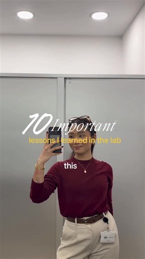 Inah | Life of a Biomedical Scientist on Instagram: "Welcome to a brand new series: 10 important lessons I learned in the lab 👩🏻‍🔬🥼 In this series, I’ll be sharing the lessons I’ve picked up from being a trainee to now in my second year as a Biomedical Scientist. My hope is that you enjoy it and take something valuable from it to help prepare you for your own time in the lab 🧪🧫🔬 This first lesson might sound toxic at first, but it actually makes a lot of sense. It’s about adopting the min