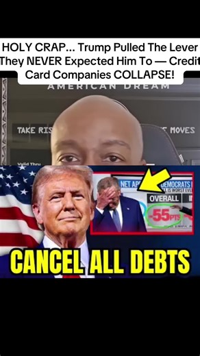 HOLY CRAP... Trump Pulled The Lever They NEVER Expected Him To — Credit Card Companies COLLAPSE! #news #breakingnews #america #trump #crap