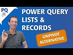Power Query Lists & Records - Pro Skills