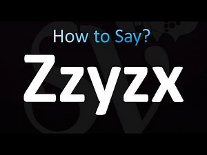 How to Pronounce Zzyzx (correctly!)