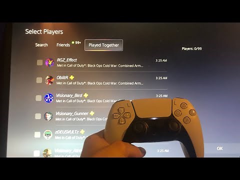 PS5: How to Find Recent Players Tutorial! (For Beginners) 2025