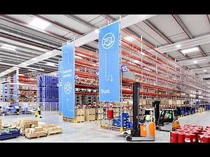 Thyssenkrupp’s new smart warehouse with AR Racking Storage Systems