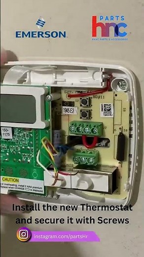 🔧🏠 Emerson Thermostat Installation | Thermostats | PartsHnC