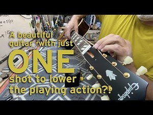 Epiphone Hummingbird acoustic set up