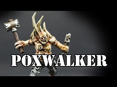How to paint Death Guard Poxwalkers