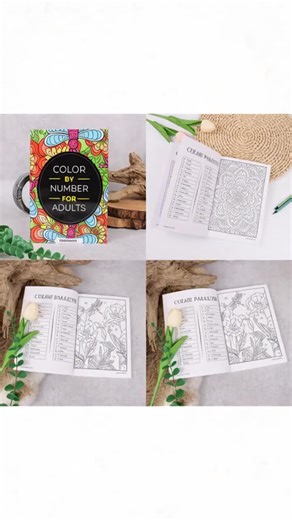 Adult Color by Number Book, 75 Stunning Designs for Creative Expression, Ideal Gift for Art Lovers & Beginners #creativegiftsforkids #coloringforadults #anatomycoloringbook #spiralboundcoloringbook #truckcoloringbook #artsncrafts #carcoloringbook #backtoschoolwithjoyspring #stressreliefgift #arttablet