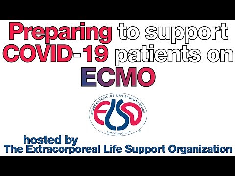 Preparing to support COVID-19 patients with ECMO
