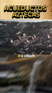 Los acueductos aztecas, como el de Chapultepec, transportaban agua fresca a Tenochtitlán mediante canales de piedra y madera, mostrando su avanzada ingeniería hidráulica. 🌊 #Aztecas #IngenieríaHidráulica #Tenochtitlán #Historia #antiguedad #curiosidades | Historia Antigua