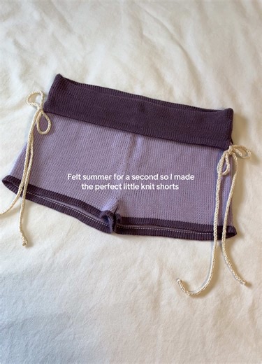 DIY Knit Shorts Tutorial for Summer Fashion
