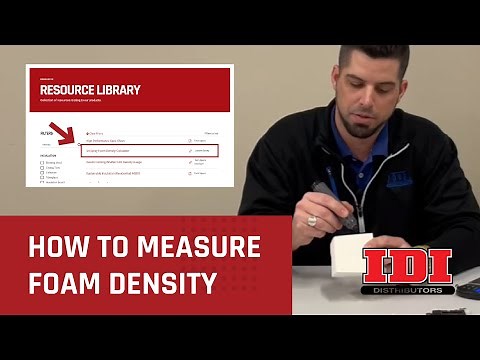How to Measure Spray Foam Insulation Density