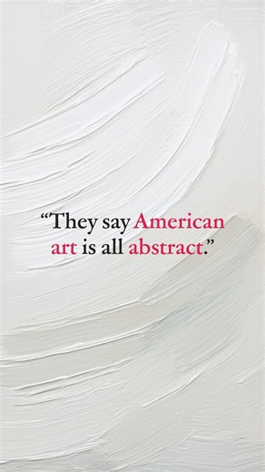 They Say American Art Is All Abstract — It’s Not. #art #culture #shorts