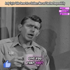 34K views · 1K reactions | Andy Taylor Talks a Stubborn Man Down and Teaches Why Caring for Others Matters #TheAndyGriffithShow #Mayberry #ClassicTV #TVNostalgia #AndyGriffith | Marlon Hamilton | Facebook