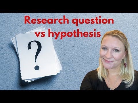 The Difference Between A Research Question And A Hypothesis