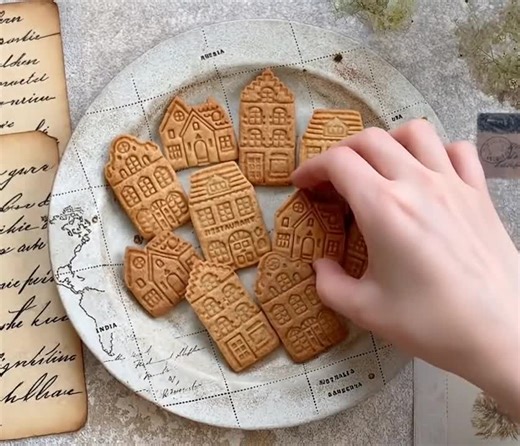 Gingerbread House Cookie Cutters and Stamps (set) - Etsy