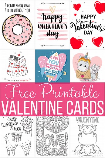 90 Free Printable Valentine Cards for 2026