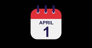 April Calendar Animation 30 Days On Stock Footage Video (100% Royalty-free) 3425715377 | Shutterstock