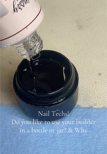 Builder in a Bottle vs. Jar: Nail Techs' Preference