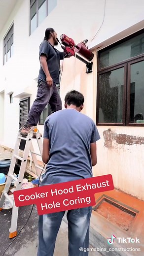 Coring Process for Cooker Hood Exhaust Hole