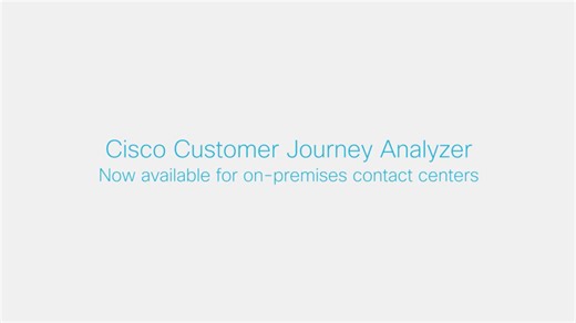 Cisco Customer Journey Analyzer - Cisco Video Portal