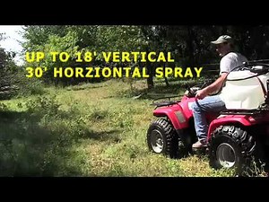 15 Gallon ATV Sprayer with 7 Foot Boom - Master Manufacturing