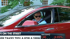 Cramer's Tesla Test Drive