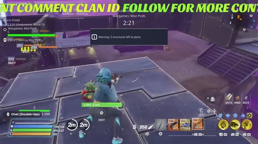 Fortnite STW Twine Peaks Endurance Build AFK Guide