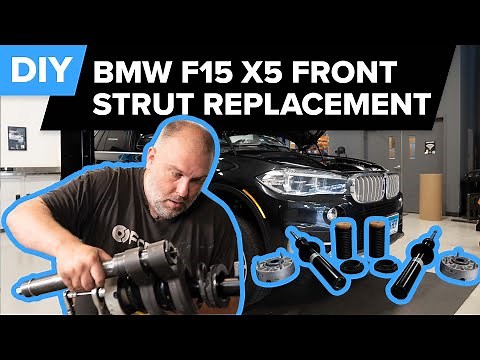 BMW X5 Front Strut Replacement DIY (2014-2018 BMW F15 X5 & F16 X6)