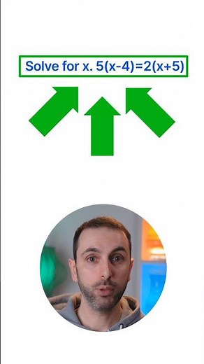 Solve Equations with Brackets on Each Side