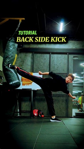 How to do Back side kick
