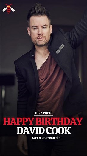 Happy Birthday, David Cook! 🎂 "American Idol" Winner & Rock Artist