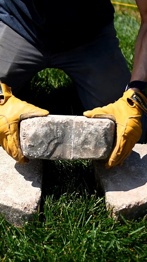 Easy way to break a stone in a straight line. #diy #stone #cut #masonry #fixthisbuildthat | Fix This Build That