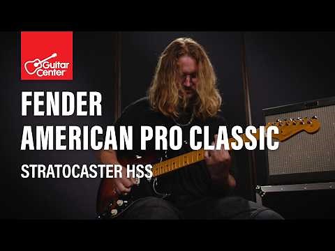 NEW Fender American Professional Classic Stratocaster HSS | Demo with Bilmuri's Reese Maslen